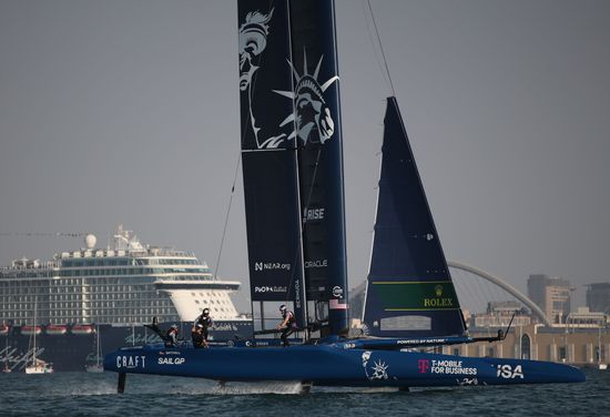 Us Sail Gp Team Action Action Editorial Stock Photo - Stock Image ...