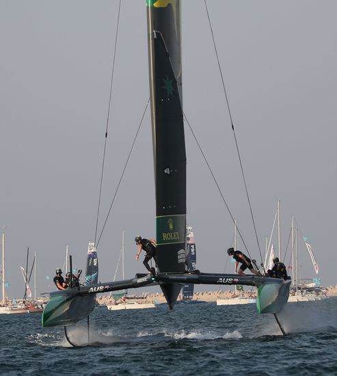Australian Sail Gp Team Action On Editorial Stock Photo - Stock Image ...