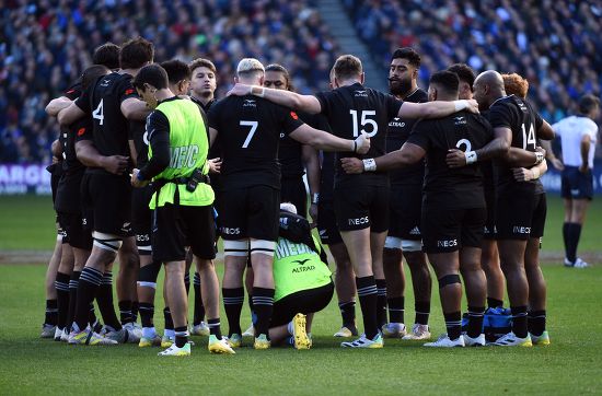 All Blacks Gather Into Huddle Just Editorial Stock Photo - Stock Image ...