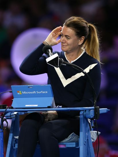 Umpire Louise Azemar Engzell Sweden Reacts Editorial Stock Photo ...