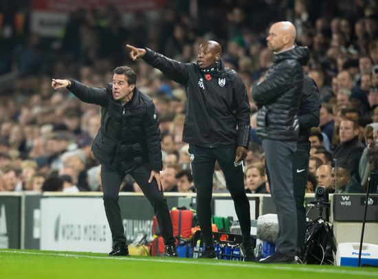 Fulham Manager Marco Silva Assistant Louis Editorial Stock Photo ...
