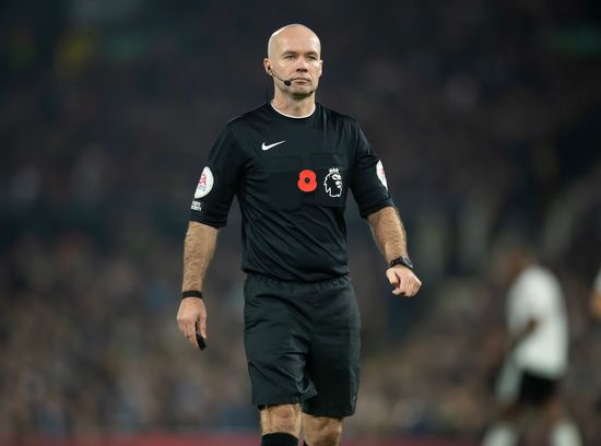 Referee Paul Tierney During Game Between Editorial Stock Photo - Stock ...