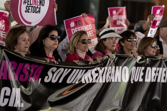 People March Defense National Electoral Institute Editorial Stock Photo ...