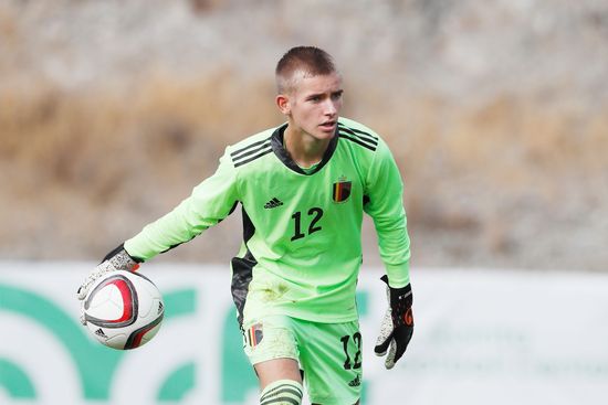 Nicolas Closset Bel Football Soccer Under18 Editorial Stock Photo ...