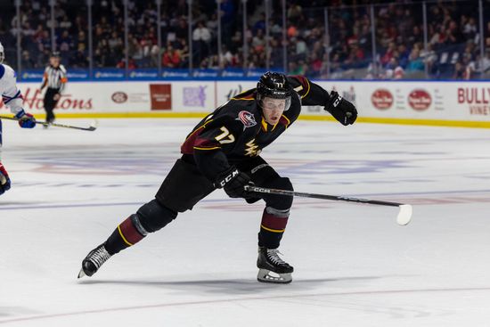 Cleveland Monsters Forward Tyler Angle 77 Editorial Stock Photo - Stock ...
