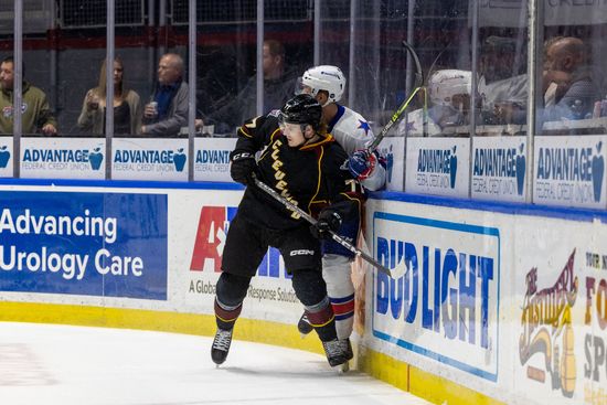 Cleveland Monsters Forward Tyler Angle 77 Editorial Stock Photo - Stock ...