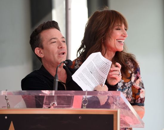 David Faustino Katey Sagal Editorial Stock Photo - Stock Image ...