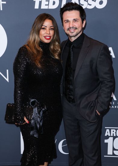 Elsie Rodriguez Husbandamerican Actor Freddy Rodriguez Editorial Stock ...