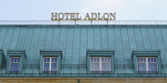 Dormer Windows Lettering Hotel Adlon Pariser Editorial Stock Photo ...
