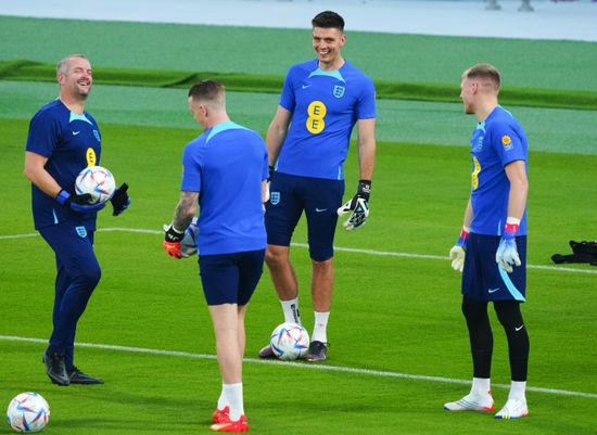 Nick Pope Jordan Pickford Aaron Ramsdale Editorial Stock Photo - Stock ...