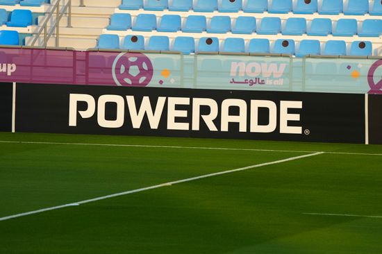 Powerade Advertising Board Editorial Stock Photo - Stock Image ...