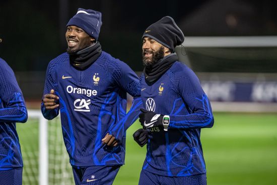 French Players Marcus Thuram L Karim Editorial Stock Photo - Stock ...