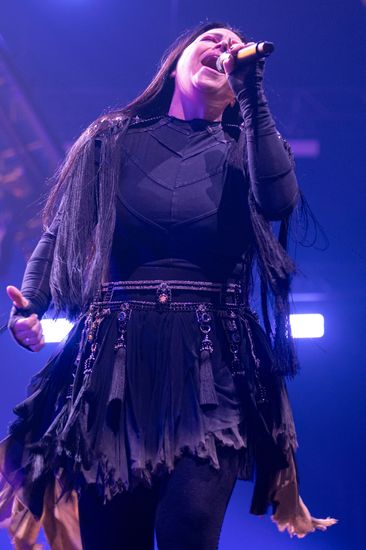 Vocalist Amy Lee Rock Band Evanescence Editorial Stock Photo - Stock ...