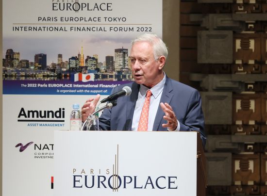 Paris Europlace Ceo Arnaud De Bresson Editorial Stock Photo - Stock ...