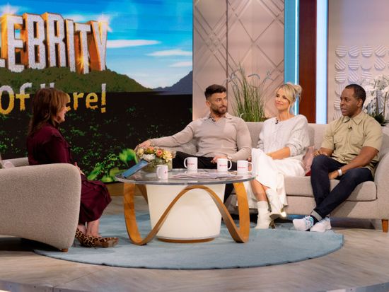 Lorraine Kelly Jake Quickenden Vogue Williams Editorial Stock Photo ...