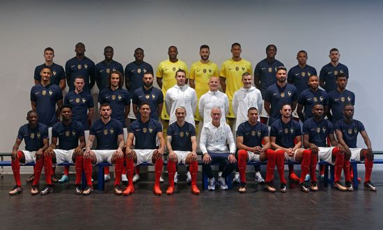 France Soccer Players Pose Official Squad Editorial Stock Photo - Stock ...