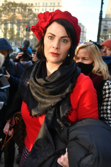 Epstein Victim Sarah Ransome Arrives Us Editorial Stock Photo - Stock ...