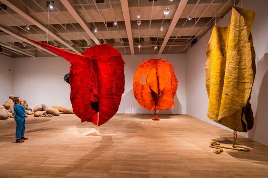 Abakan Red Centrepiece Petrified Organism Room Editorial Stock Photo ...