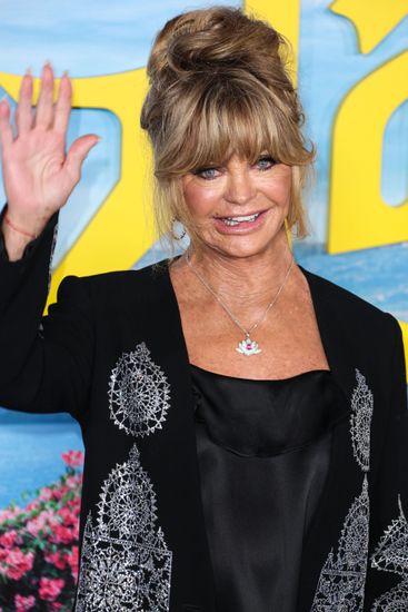 American Actress Goldie Hawn Arrives Los Editorial Stock Photo - Stock ...