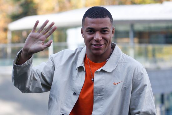 Frances Forward Kylian Mbappe Waves He Editorial Stock Photo - Stock ...