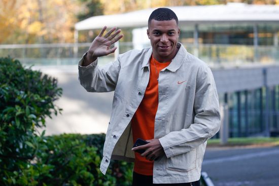 Frances Forward Kylian Mbappe Waves He Editorial Stock Photo - Stock ...