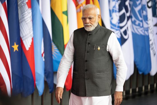 Prime Minister India Narendra Modi Presidents Editorial Stock Photo ...