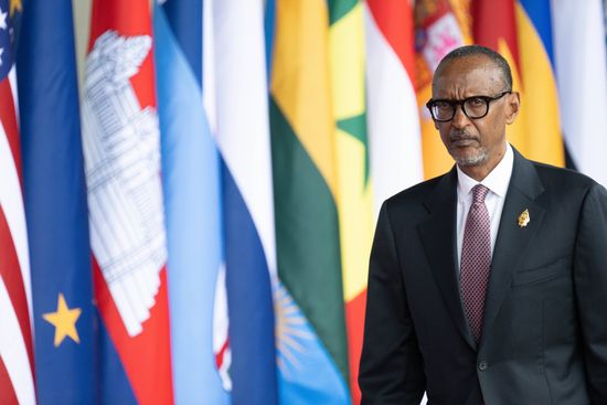 President Rwanda Paul Kagame Presidents Heads Editorial Stock Photo ...