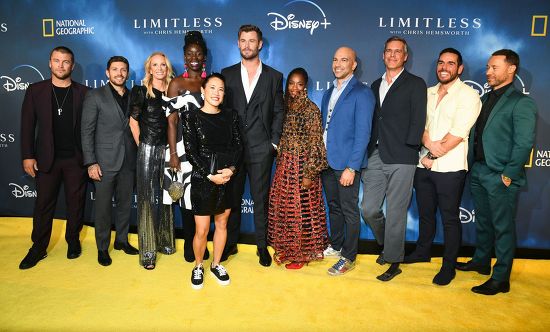 Chris Hemsworth Luke Zocchi Tanya Streeter Editorial Stock Photo ...