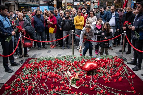 On 14 November 2022 People Mourning Editorial Stock Photo - Stock Image ...