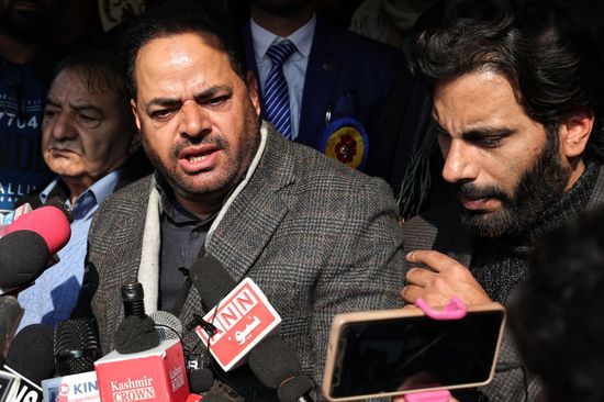 Congress Jk President Vikar Rasool Wani Editorial Stock Photo - Stock ...