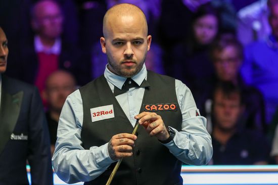 Luca Brecel During His Last 16 Editorial Stock Photo - Stock Image ...