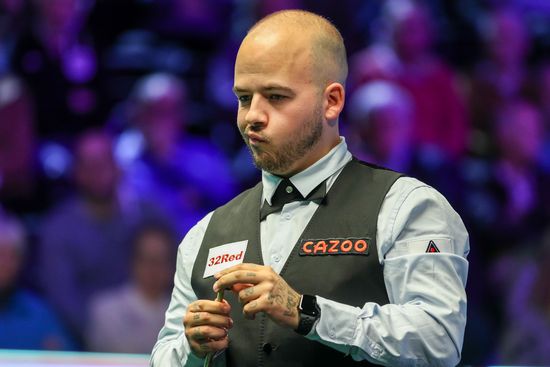 Luca Brecel During His Last 16 Editorial Stock Photo - Stock Image ...