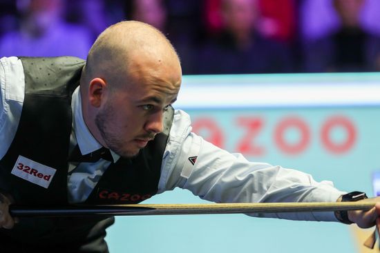 Luca Brecel During His Last 16 Editorial Stock Photo - Stock Image ...