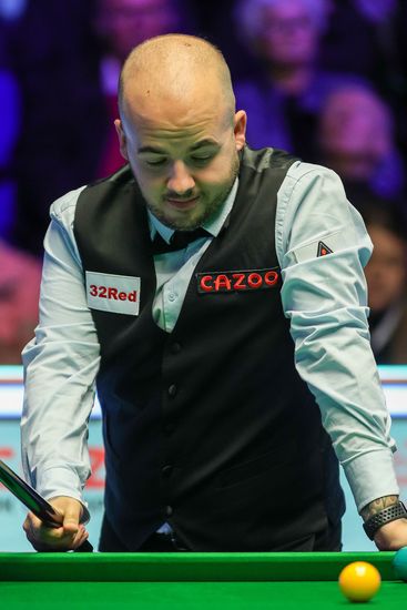 Luca Brecel During His Last 16 Editorial Stock Photo - Stock Image ...