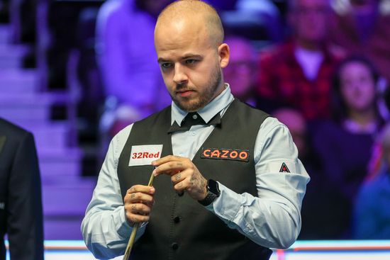 Luca Brecel During His Last 16 Editorial Stock Photo - Stock Image ...