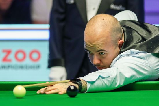 Luca Brecel During His Last 16 Editorial Stock Photo - Stock Image ...