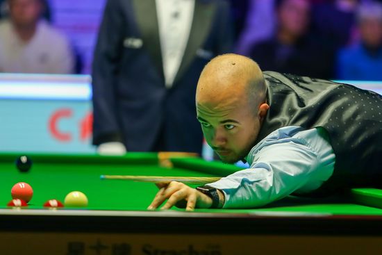 Luca Brecel During His Last 16 Editorial Stock Photo - Stock Image ...