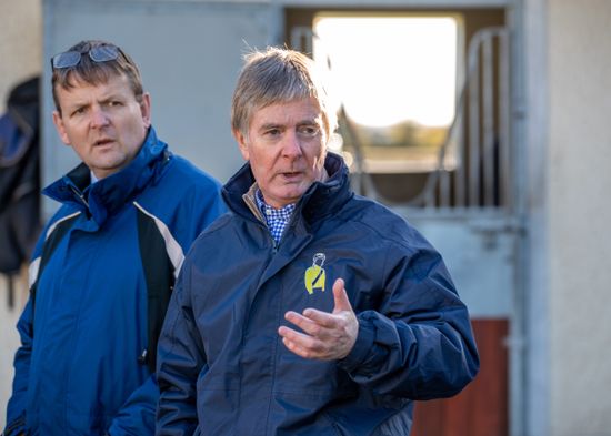 Pictured Trainer Barry Connell Peter Roe Editorial Stock Photo - Stock ...