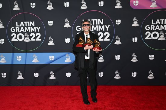 Fito Poses Awards Best Pop Rock Editorial Stock Photo - Stock Image ...