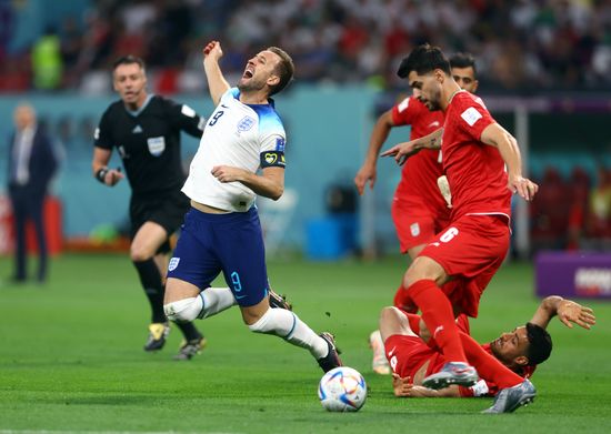 Harry Kane England Fouled Editorial Stock Photo - Stock Image ...