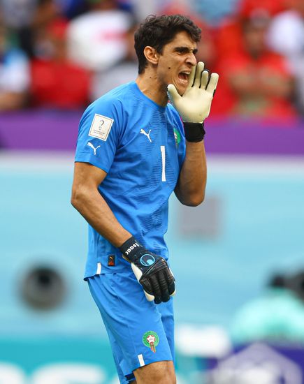 Goalkeeper Yassine Bounou Morocco Editorial Stock Photo - Stock Image ...