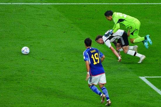 Goalkeeper Shuichi Gonda Japan Fouls David Editorial Stock Photo ...