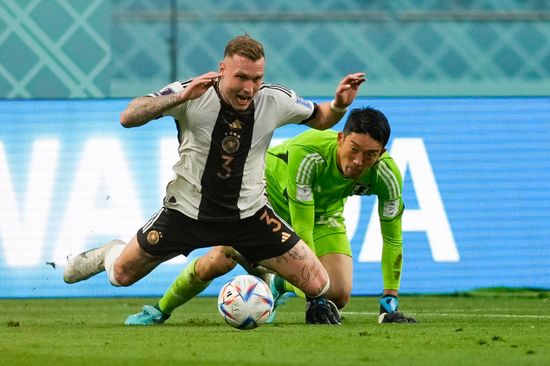 Goalkeeper Shuichi Gonda Japan Fouled David Editorial Stock Photo ...