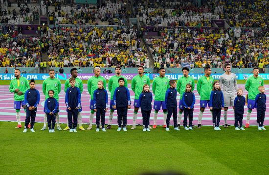 Brazil During National Anthems Editorial Stock Photo - Stock Image ...