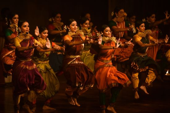 Indian Kathakali Dancers Perform During Kathakali Editorial Stock Photo ...