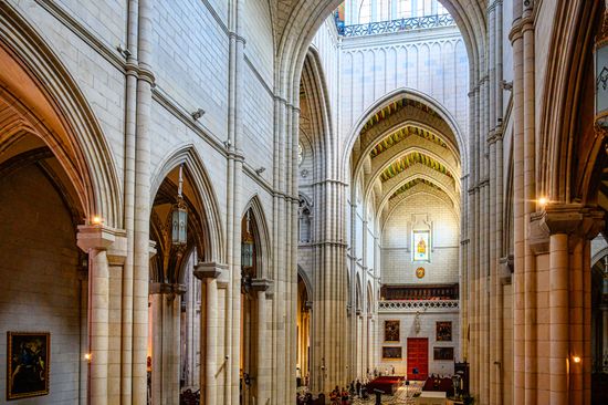 Side View Interior Wall Catholic Church Editorial Stock Photo - Stock ...