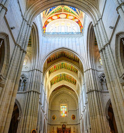 Symmetry Columns Holding Highly Decorated Ceiling Editorial Stock Photo ...