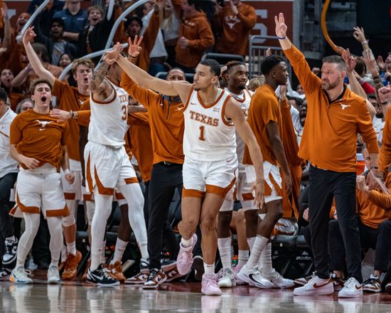 Dylan Disu 1 Texas Longhorns Action Editorial Stock Photo - Stock Image ...