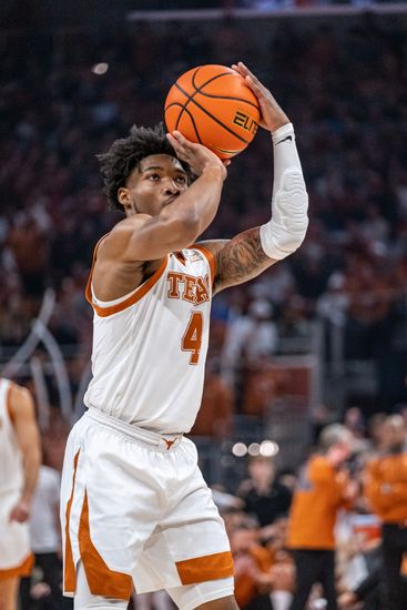 Dylan Disu 4 Texas Longhorns Action Editorial Stock Photo - Stock Image ...