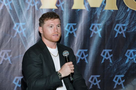 El Canelo Launches His New Alcoholic Editorial Stock Photo - Stock ...